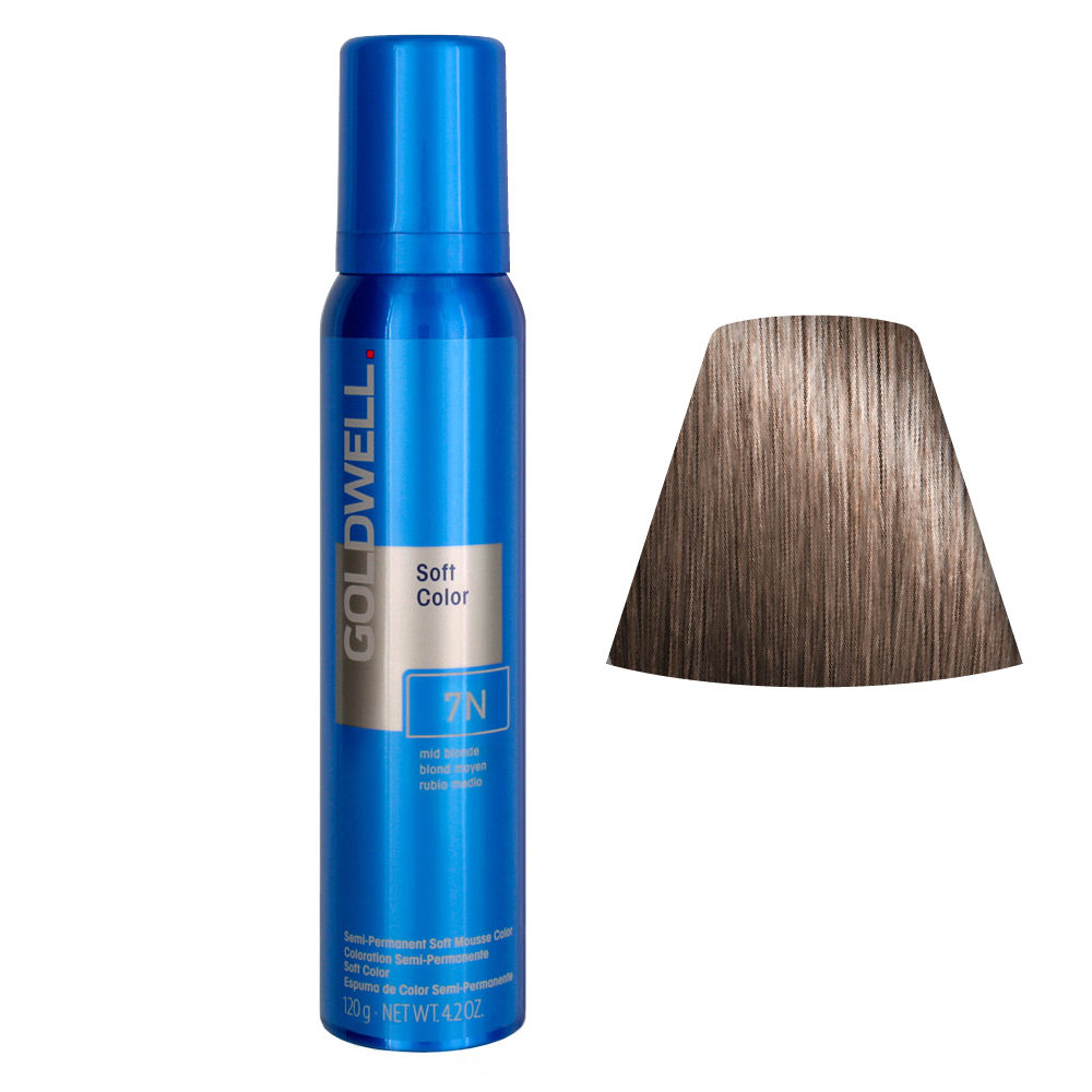 Goldwell Colorance soft color Pflegende Schaumtönung 7N Mid Blonde ...