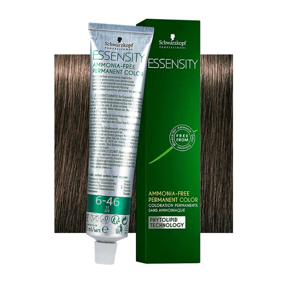 Schwarzkopf Essensity 6-46 Dunkelblond-Beige-Schokolade 60ml ...